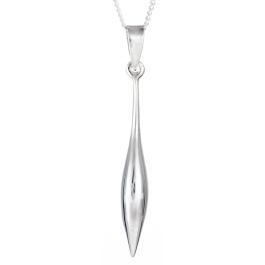 Sterling Silver Long Drop Necklace